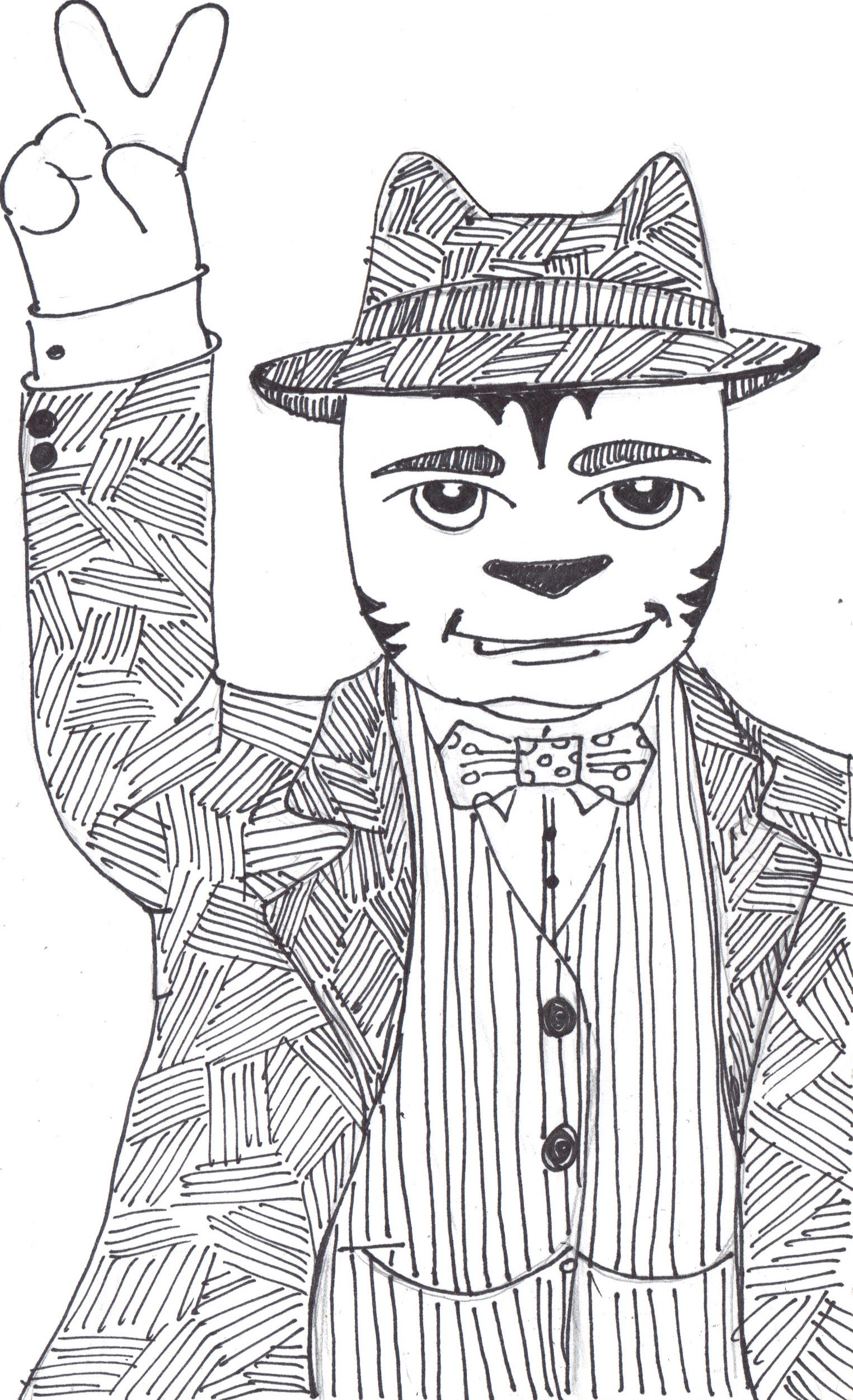 Linkston Churchill. What a cat! | the crafty sisters